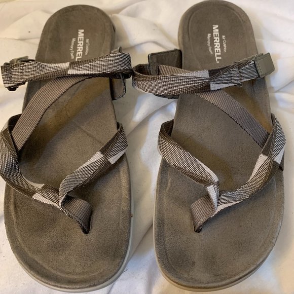 Merrell | Shoes | Merrell District Mendi Brindle Thong Sandals | Poshmark